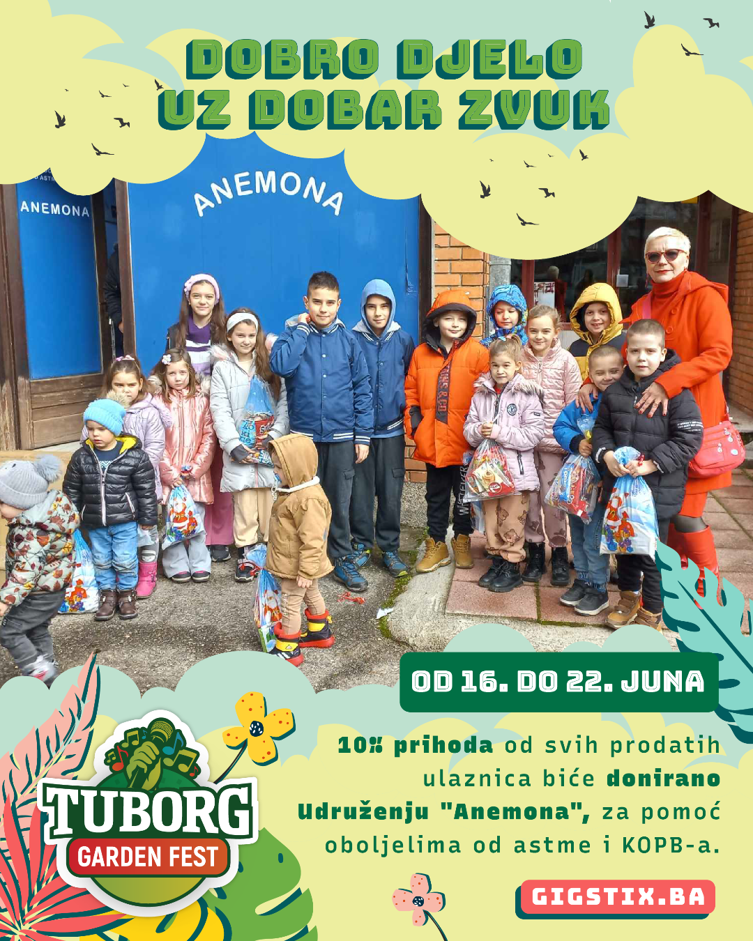 Dobro djelo uz dobar zvuk „Tuborg Garden Festa“ - Radio Novi Grad