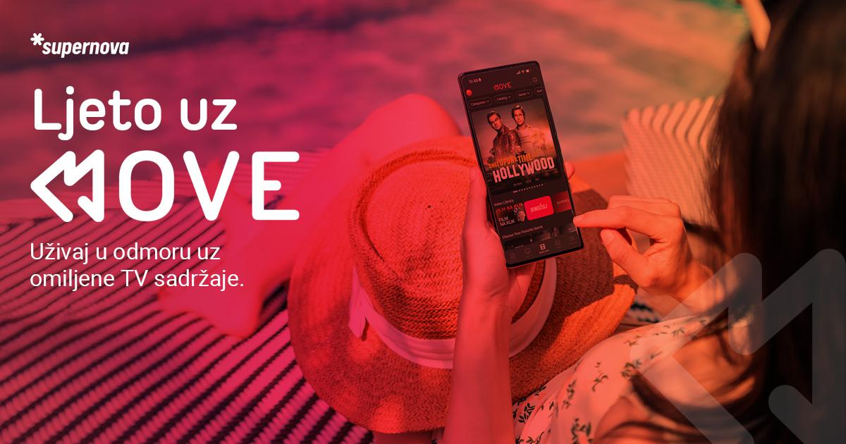 Uz Supernovu i MOVE aplikaciju, TV ide s vama na odmor - Radio Novi Grad
